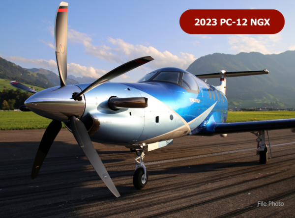 OFF-MARKET 2023 Pilatus PC-12 NGX - Aviation X